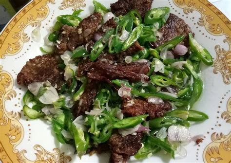 Resep Dendeng Sapi Cabe Ijo Oleh Kiki Anesi Widia Cookpad