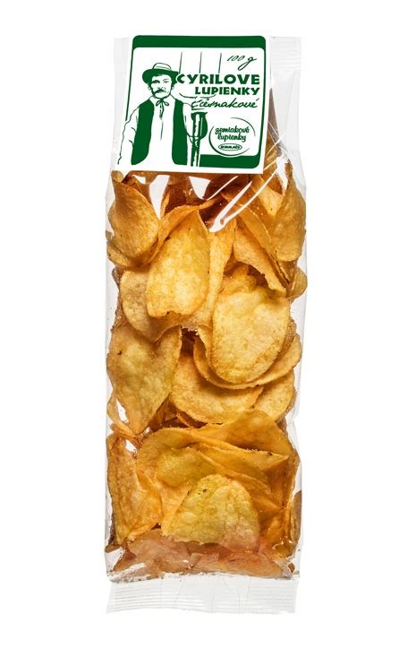 Cirilove Lupienky Prawdziwe Słowacke Chipsy Czosnkowe 100g 8594021041026 • Cena Opinie
