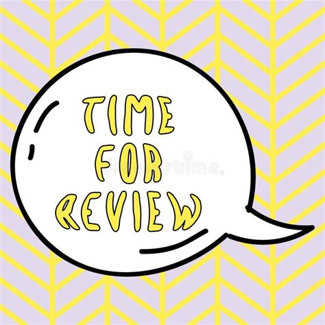 Text Showing Inspiration Time For Review Word For Evaluation Feedback