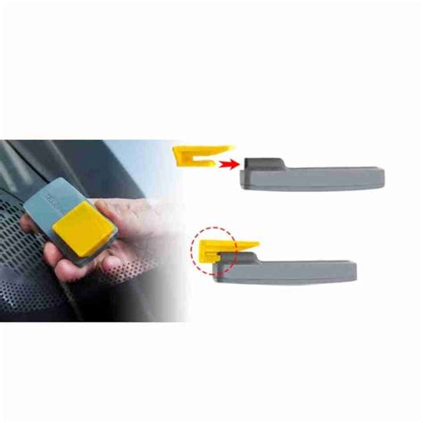 Supporto Telepass Auto Clip Fissaggio Adesivo Nuovo Modello Nero