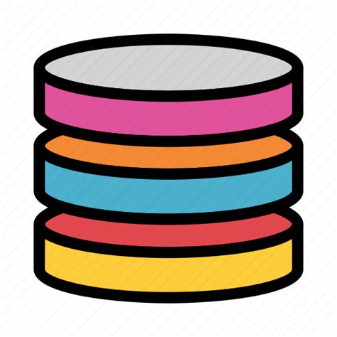 Database Datacenter Mainframe Server Storage Icon Download On Iconfinder