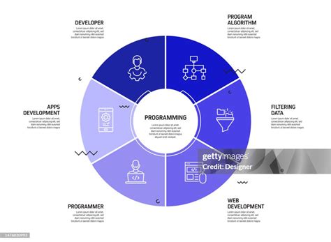 programming related process infographic template process timeline chart workflow layout with