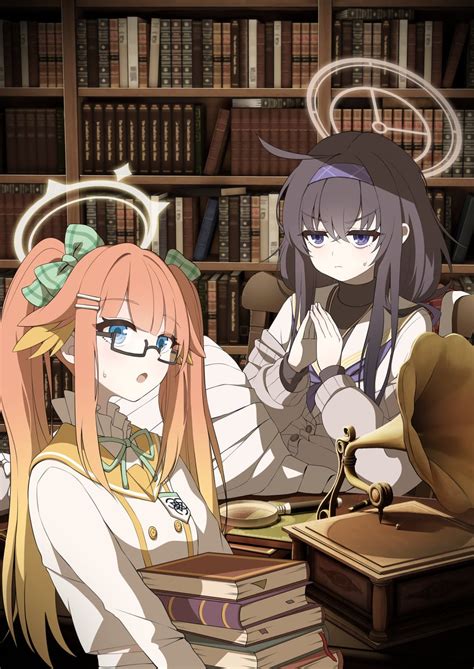 Ui And Shimiko Blue Archive Drawn By Fuente Danbooru