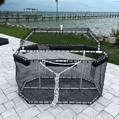 Collapsible Floating Live Bait Penbait Basket 28 Wide 26 Tall Etsy