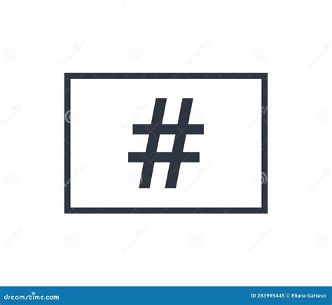 Isolated Model Number Symbol Concept Of Identification Stock Vector Illustration Of Product