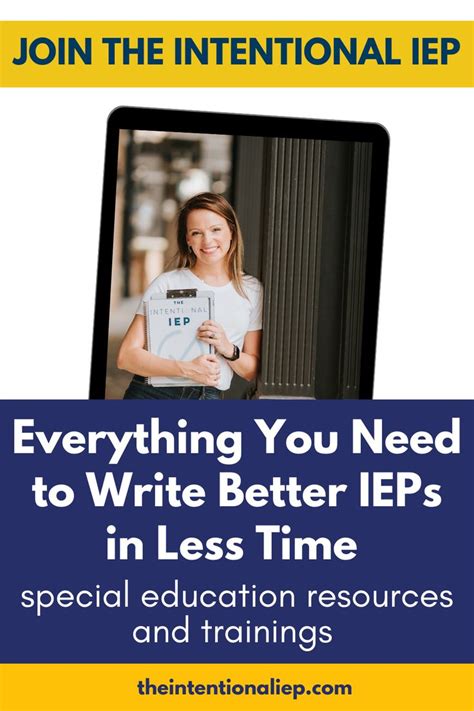 The Intentional IEP The Intentional IEP Special Education Special Education Resources Iep