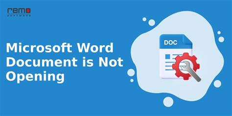 What To Do When Microsoft Word Document Is Not Opening