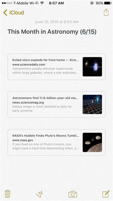 The 10 Best New Features In IOS 9 S Notes App For IPad IPhone IOS IPhone Gadget Hacks