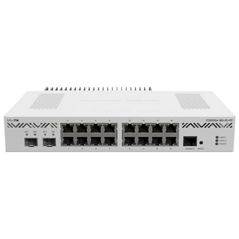 Mikrotik Cloud Core 16 Port Gigabit 2sfp Passive Cooling Router Ccr20