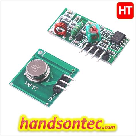 433MHz RF Transmitter Receiver Module HandsOn Tech