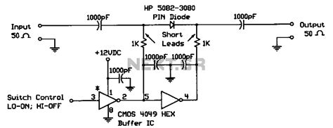 Simple Low Cost Rf Switch Under Switching Circuits Next Gr