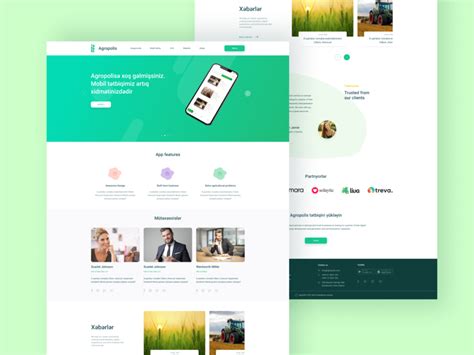 Ui Ux Agriculture Web Design Download Free Resource