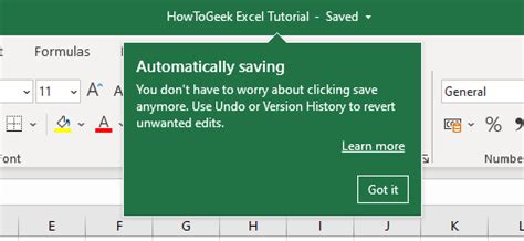 How To Automatically Save Microsoft Excel Files To Onedrive