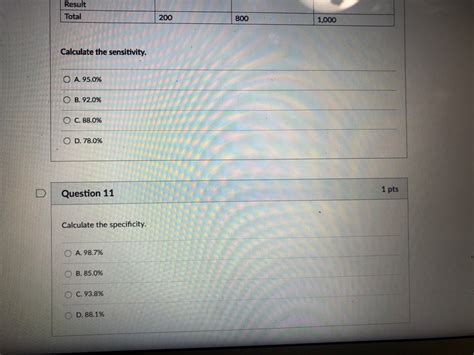 Solved D Question 10 1 Pts Use The Following Information For