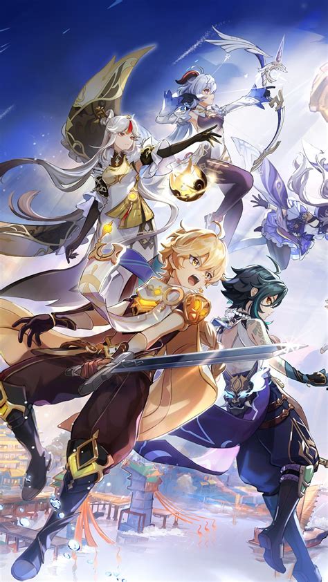 Genshin Mobile Wallpapers Wallpaper Cave