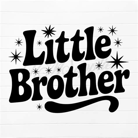Little Brother Svg Little Brother Svg Designs Little Brother Png