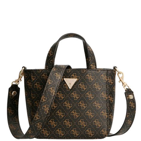 Guess Layla Mini Sac Logo 4g Black Multi Bnl
