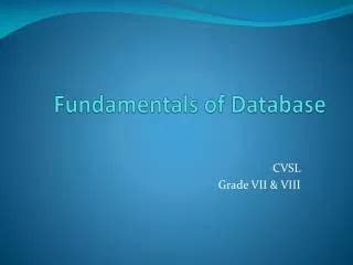 PPT Chapter Of Fundamentals Of Database Systems PowerPoint Presentation ID