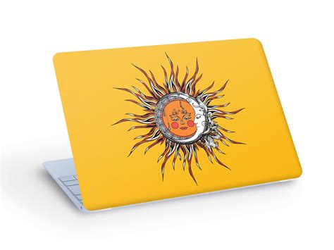 Sun And Moon Laptop Skin Decal Sticker Sun And Moon Laptop Skin Decal