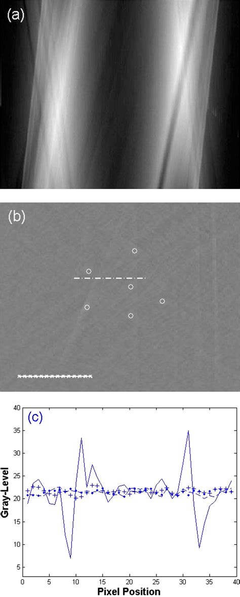 Artifact Reduction Results For The Phantom Image A Correction Result