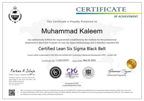 Muhammad Kaleem Mahmood On Linkedin Continuousimprovement Leansixsigma