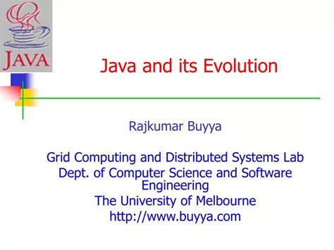 Ppt Java And Its Evolution Powerpoint Presentation Free Download