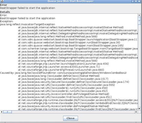 open jnlp application failed on linux and the error message shows