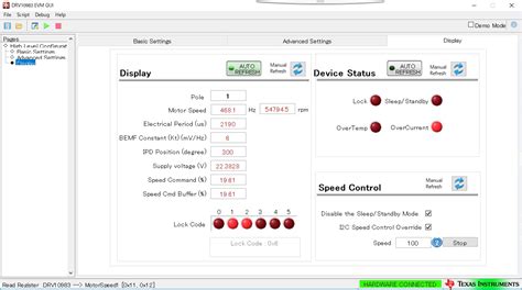 Drv10983 Which Is Correct Motor Speedhz Or Fg Output Motor Drivers Forum Motor Drivers