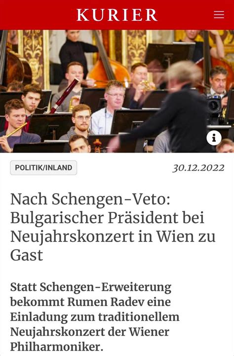 Асен Генов On Twitter Вместо Шенген Радев получи утешителна награда разходка до Виена на