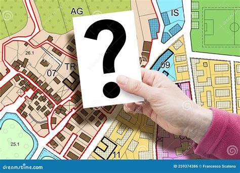 Imaginary General Urban Plan Concept Zoning Regulations With Zoning Districts Urban