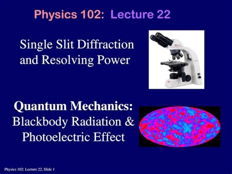 Pdf Single Slit Diffraction And Resolving Power › Phys102 › Sp