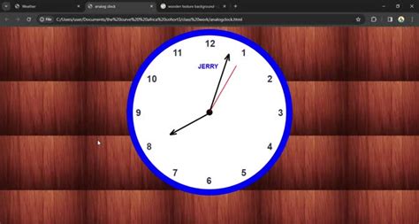 Video Ekele Jeremiah On Linkedin A Simple Analog Clock Using Html