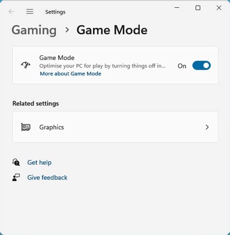 MSFS Windows Environment Settings Channel LFD