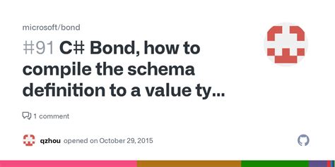 C Bond How To Compile The Schema Definition To A Value Type Struct Instead Of Reference Type