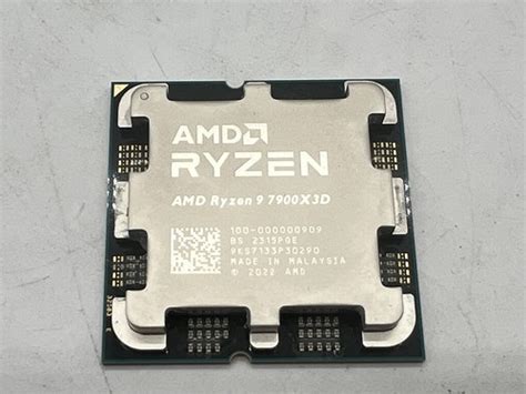 Amd Ryzen 9 7900x3d 4 4ghz 12 Core 24 Thread Socket Am5 Cpu Used Ebay