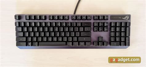 ASUS ROG Strix Scope RX Review An Opto Mechanical Gaming Keyboard With Water Protection