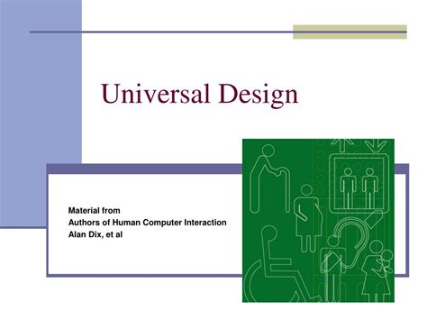 Ppt Universal Design Powerpoint Presentation Free Download Id398472