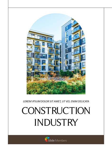 Construction Industry Powerpoint Presentation Template