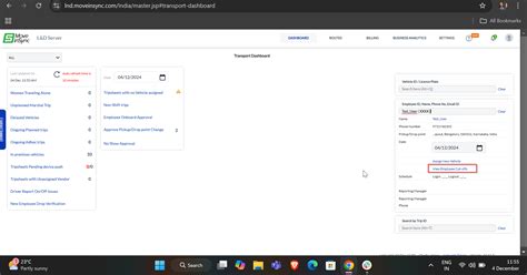 Scheduling Issue Moveinsync Help Center