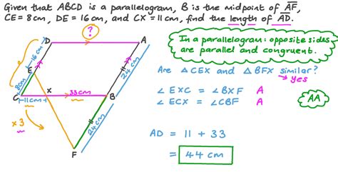 A Parallelogram Has Sides Of Lengths 5 And 8 And One