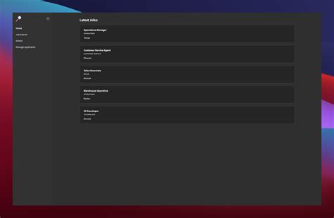 Job Portal App Development Template Budibase Low Code Platform