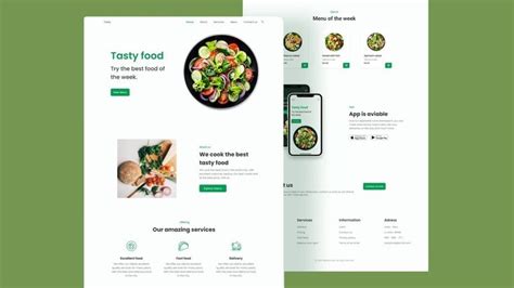 Responsive Restaurant Website Design Using Html Css And Javascript 🥗