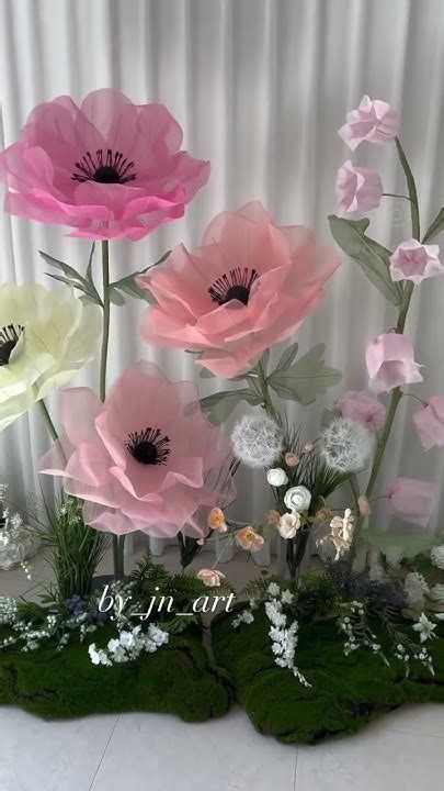 웨딩포토존 실크자이언트플라워 바이제이엔아트 Youtube