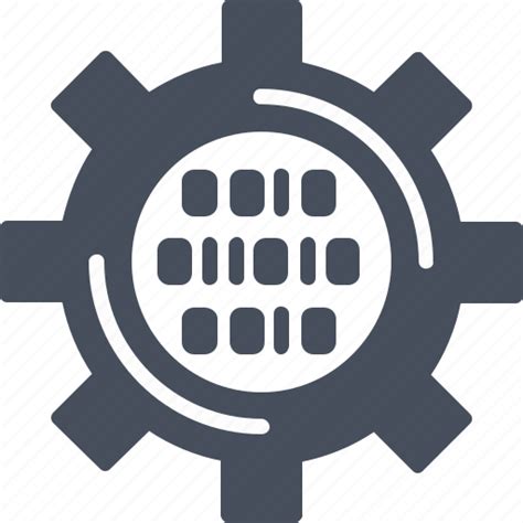 Binary Code Search Settingiconiconsdesignvector Icon Download On Iconfinder