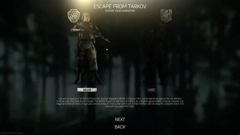 BEAR Or USEC Starting Gear Play Together FAQ Games Finder