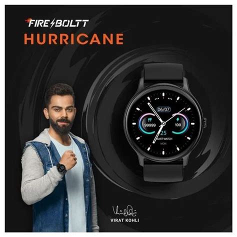 black fireboltt smart watch light weight model name number fire boult smartwatch at ₹ 3040