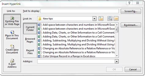 Create A Hyperlink From A String In Microsoft Excel 2010