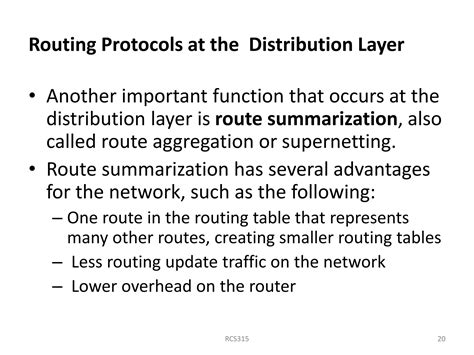 Distribution Layer Pptx