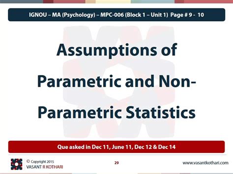 01 Parametric And Non Parametric Statistics Pdf