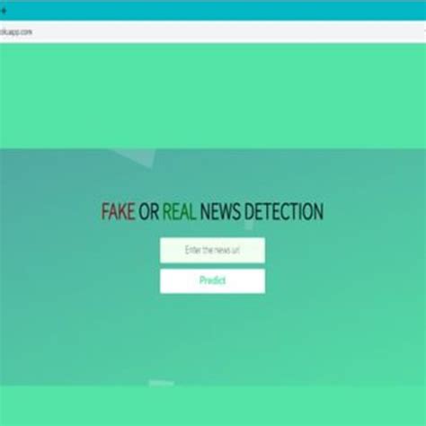 PDF Fake News Detection Using Machine Learning